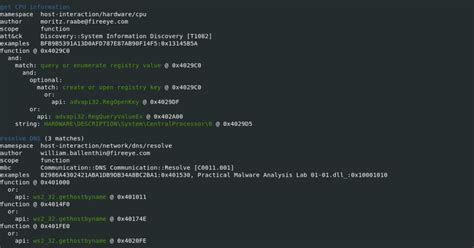 FireEyes Open Source Tool CAPA To Identify Malware Capabilities Security Investigation