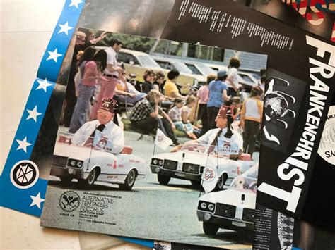 Dead Kennedys Lp Frankenchrist Wbanned Poster Inrs Uk 85 Alt Tent H