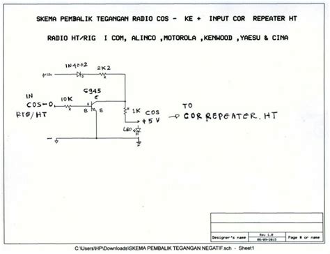 Skema Radio Ht Rig Repeater Ht Modul Cor Repeater Cavity Filter Kaskus