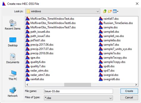 File Menu Operations