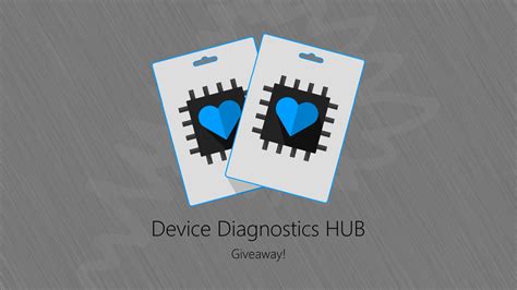 [giveaway] 2 Product Key Per Device Diagnostics Hub