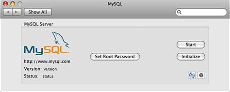 Mysql Server Preference Pane Scott Boms