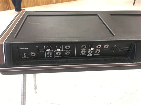 MATRIXSYNTH Moog Polymoog Keyboard 280a W Road Case Pedals