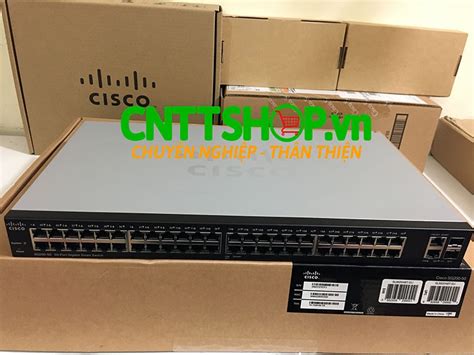 Switch Cisco SG200 50 48 10 100 1000 Ports 2x1GE Uplink