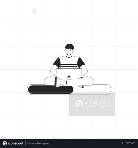 Programmer Working With Loading Bar Animated Illustration Download In