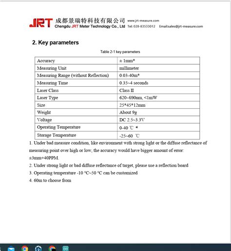 Laser Distance Sensor M88B4 Sensors Arduino Forum