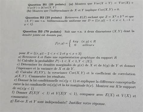 solved question b1 25 points a montrez que