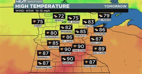 Next Weather 4 P M Weather Forecast Cbs Minnesota