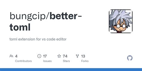 Github Bungcip Better Toml Toml Extension For Vs Code Editor