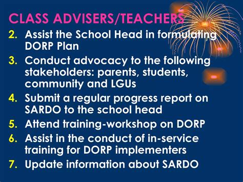 Dropout Reduction Program Dorp Ppt