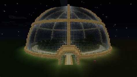How To Build A Glass Dome In Minecraft At Matthew Greig Blog