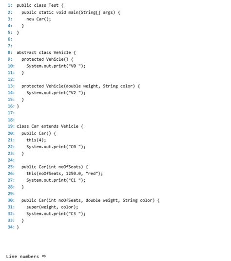 solved 2 1 public class test { public static void