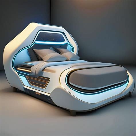 Futuristic Bed By Pickgameru On Deviantart