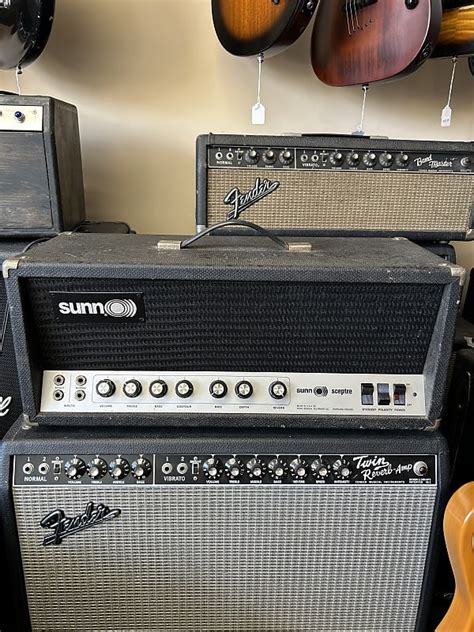 Sunn Sceptre Tube Guitar Amp Head Reverb