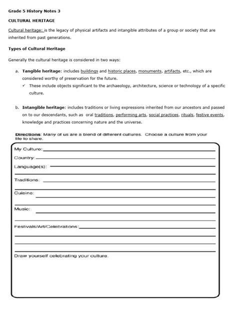 Grade 5 History Notes 3 Pdf