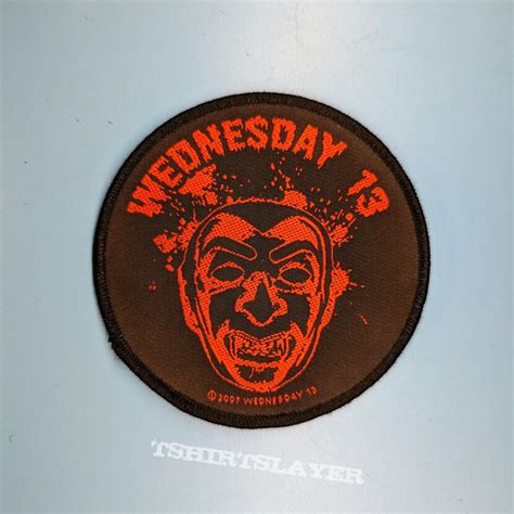 Wednesday 13 Wednesday 13 Patch Patch Soad40s Tshirtslayer