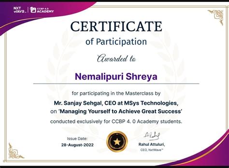 Nemalipuri Shreya On Linkedin Team Ccbpian Ccbp Ccbpacademy Nxtwave Nxtwavewrap