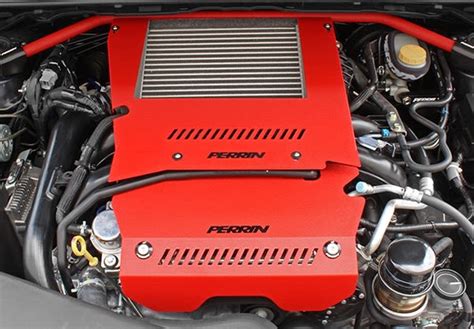 Perrin Engine Cover Kit Black 2015 2021 Subaru Wrx Ftspeed