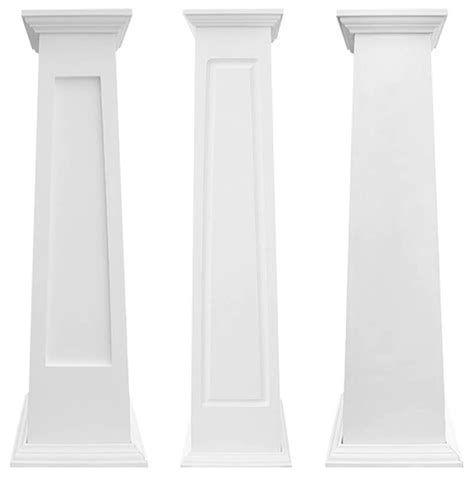 Craftsman Style Tapered Columns