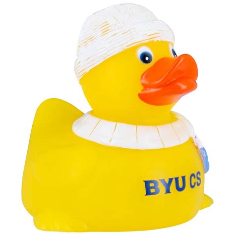 Byu Computer Science Snow Rubber Duck