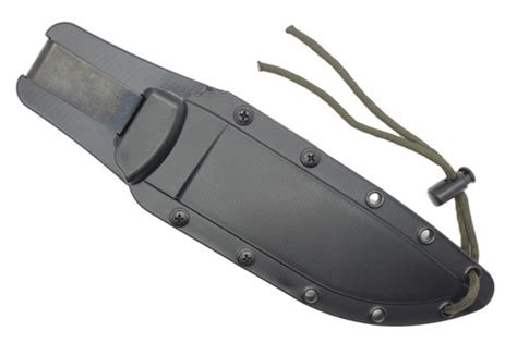 Esee Knives 6 6pb 011 1095 Carbon Steel Black Blade Natural Micarta 3d Handle Black Sheath
