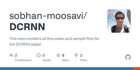 GitHub Sobhan Moosavi DCRNN This Repo Contains All The Codes And Sample Files For The DCRNN Paper