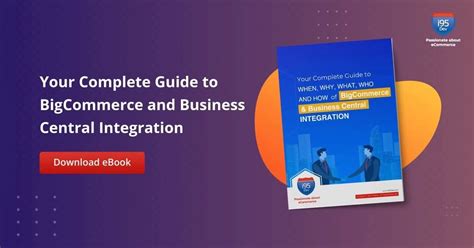 Bigcommerce Microsoft Ebook Integration Dynamics365 Businesscentral I95dev