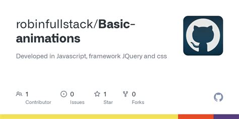 github robinfullstack basic animations developed in javascript