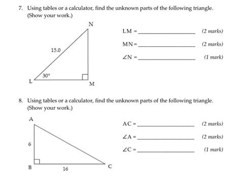 solved 7 using tables or a calculator find the unknown