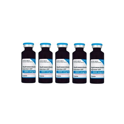 Hydroxocobalamin B12 1000mcg Ml Injection 30ml Mdv Mcguff