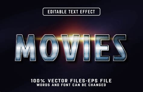3d metallic text effects for illustration add ons graphicriver