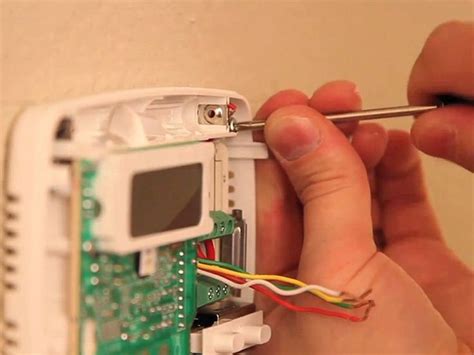 How To Install A Programmable Thermostat Installation Programmable Thermostat Thermostat