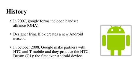 Ppt Android Operating System Powerpoint Presentation Free Download