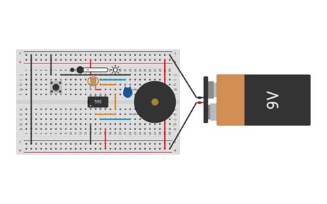 Circuit Design 555 Photoresistor Tone Generator Tinkercad