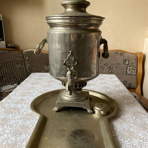 Самовар Баташева с медалями на подносе – купить в Москве, цена 35 000 ...