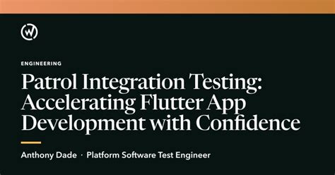 Why We Use Patrol For Flutter Ui Testing Anthony Dade Posted On The Topic Linkedin