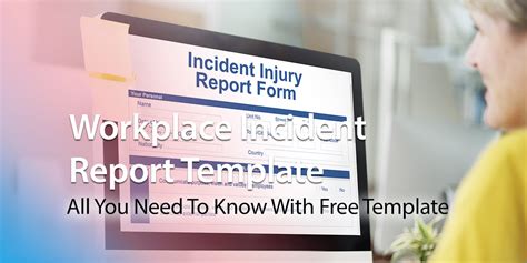Workplace Incident Report Sample Free Template