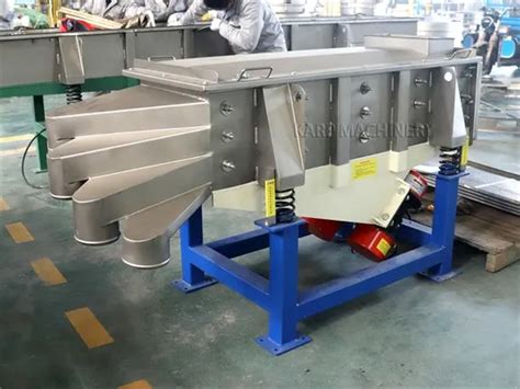Particles Linear Vibration Screen Separator Multideck Rectangular