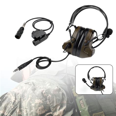 Z Tactical H50 Headset For Anprc 152 Anprc 148 Radio Handle U329
