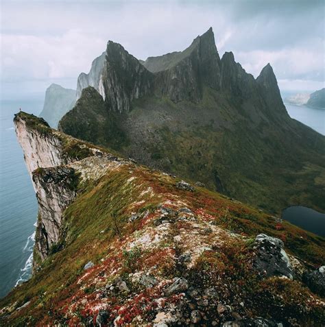 Hiking On Senja Island Norway