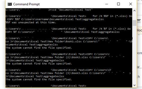 Recursion Copy And Paste Files With Similar Extension Using Batch