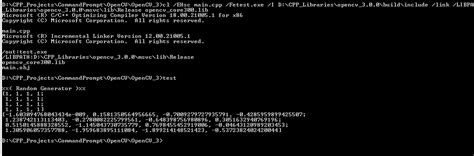 Visual Studios 2013 C Linker Error With Opencv 30 Libs Stack