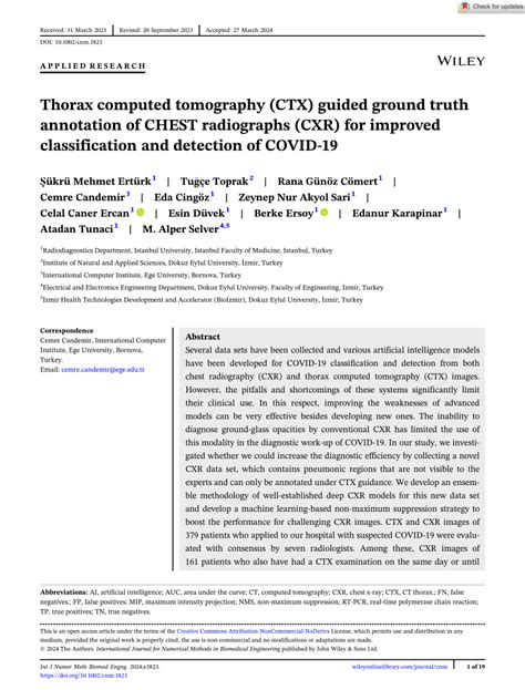 Pdf Thorax Computed Tomography Ctx Guided Ground Truth Annotation