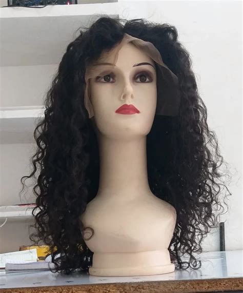 Single Donor Black Curly Hair Wigs For Personal At Rs 11000piece In