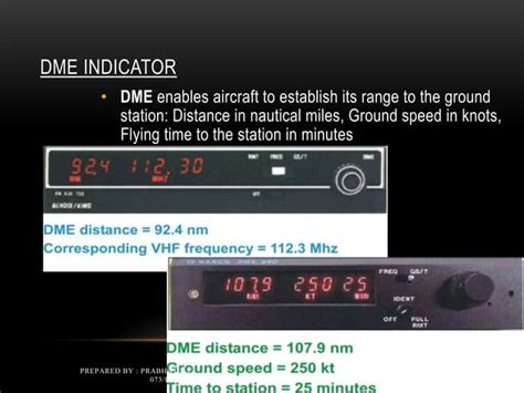 Distance Measuring Equipment Dme Power Point Presentation For
