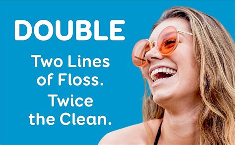 Grin Double Flosspyx Floss Picks 75 Count Dental Flossers Minty Flavor Recycled