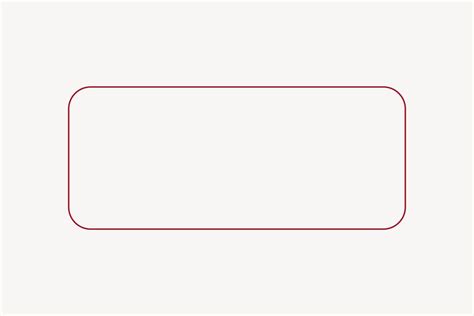 Rectangle Line Art Shape Vector Premium Vector Rawpixel