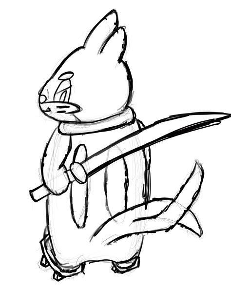 Random No Thought Head Empty Sketch Oc Rpokemon