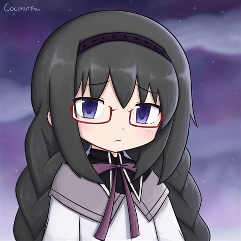 Safebooru 1girl Akemi Homura Akemi Homura Magical Girl Artist Name