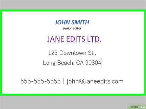 วิธีการ ทำนามบัตรด้วยโปรแกรม Microsoft Word พร้อมรูปภาพ